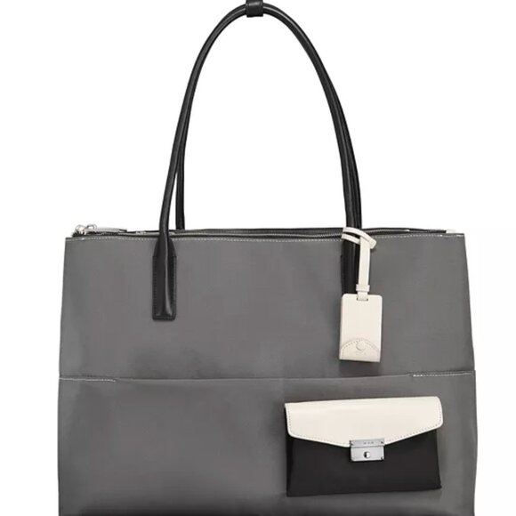 Tumi | Bags | Tumi Larkin Hayes Triple Compartment Tote Ballistic Nylon ...